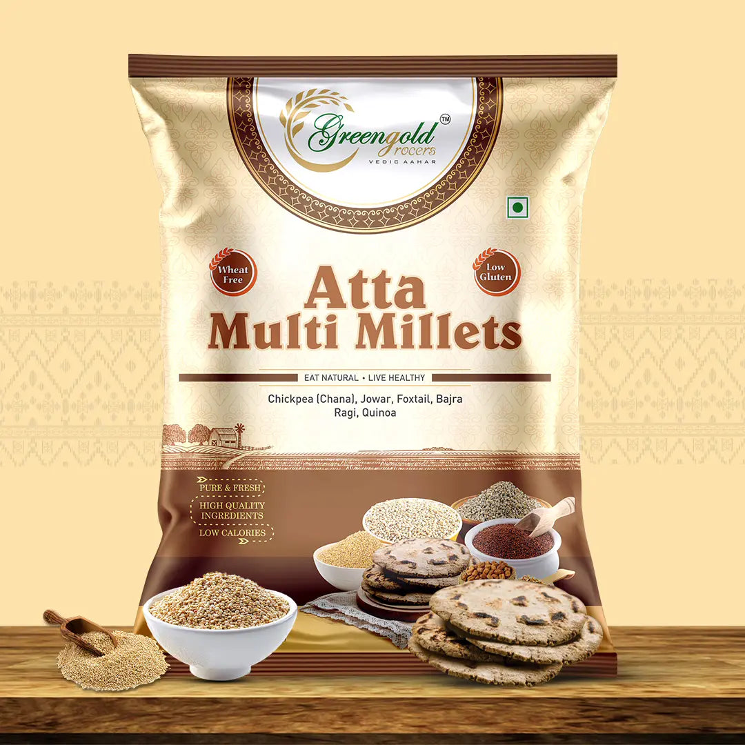 Multi Millets Atta - Nutritious & Healthy Flour – GreenGold Grocers